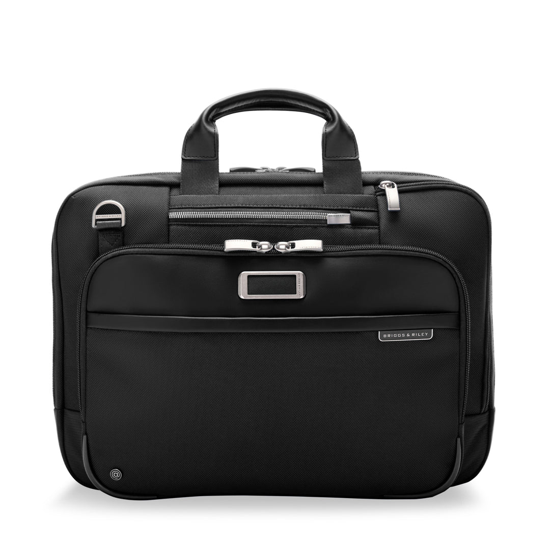 Medium Expandable Briefcase by @work| Briggs & Riley