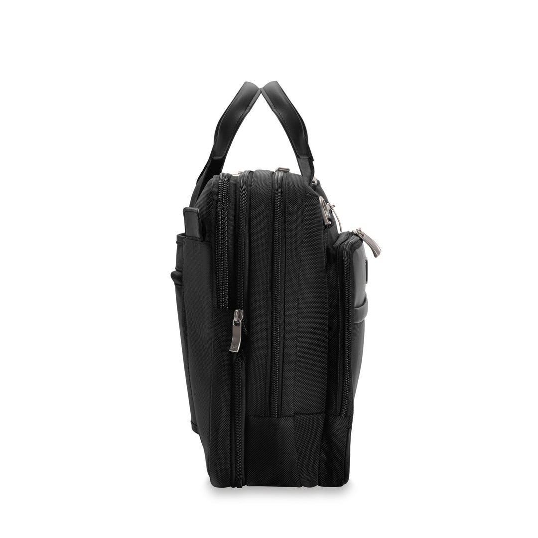 Medium Expandable Briefcase by @work| Briggs & Riley