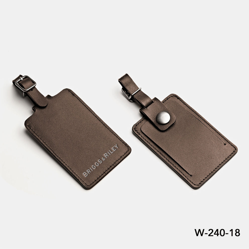 @Work ID Tag | Leather Luggage Tag | Briggs & Riley